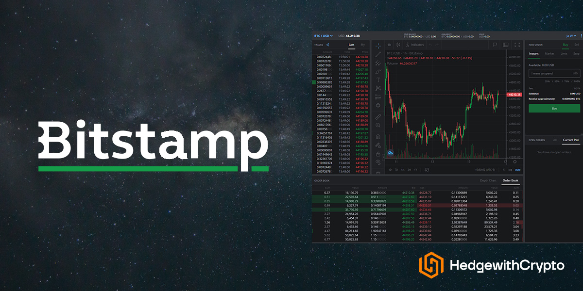 Bitstamp Review 2024: Features, Fees & Security | Hedge With Crypto