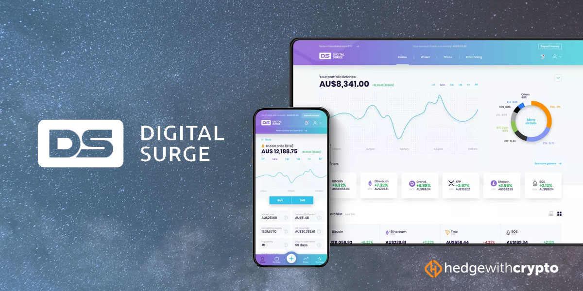 Digital Surge Review 2025: Is It Cheap To Use? | Hedge With Crypto