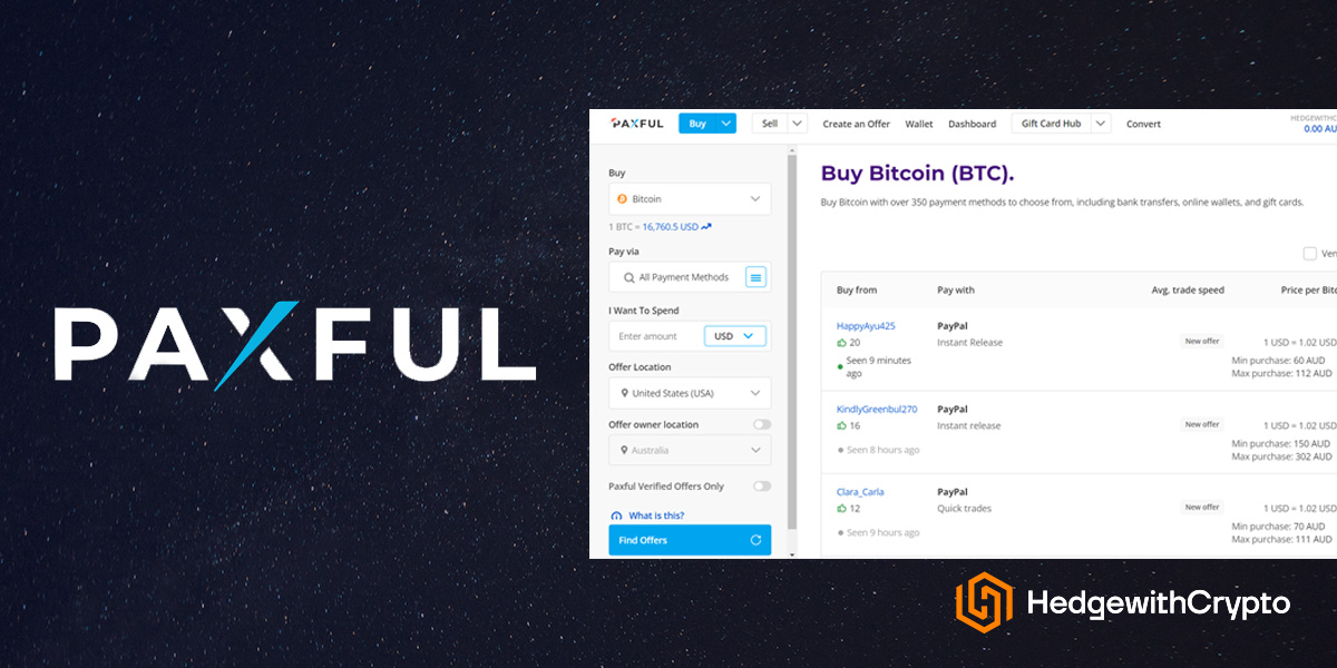 Paxful Review 2025: P2P Features, Fees, Payment Methods and Safety