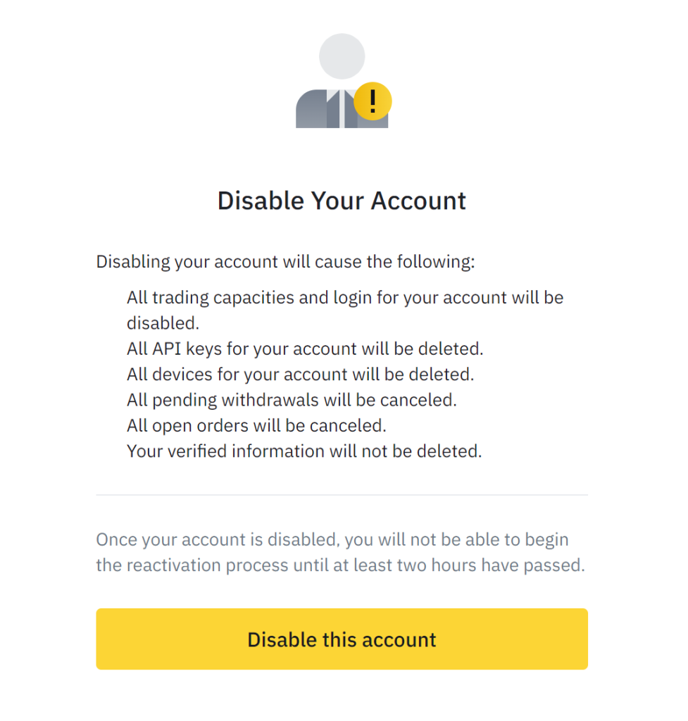 How To Delete A Binance Account Permanently (2025) | HWC
