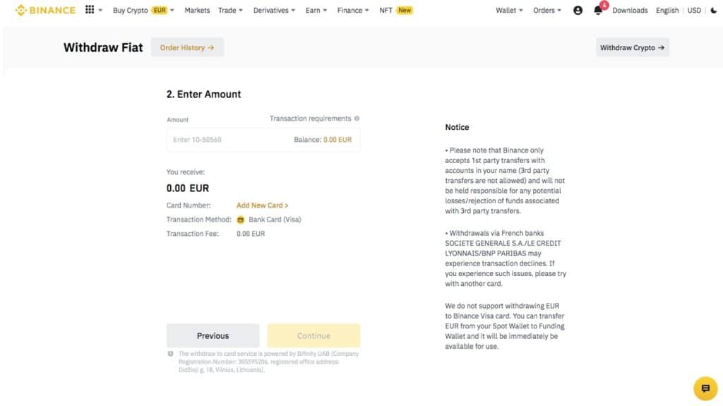 How To Withdraw From Binance: Step-By-Step Tutorial | Hedge With Crypto