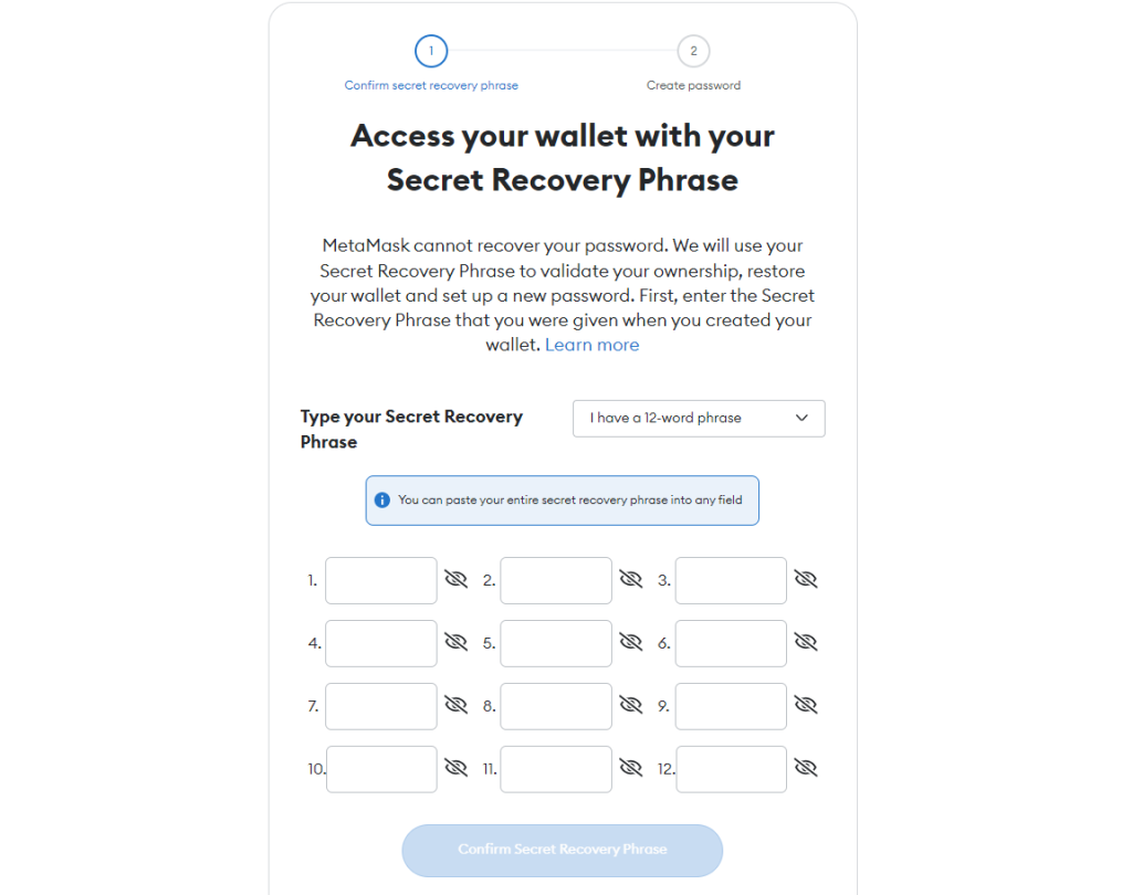 This Is How to Recover MetaMask Wallet With A Recovery Phrase