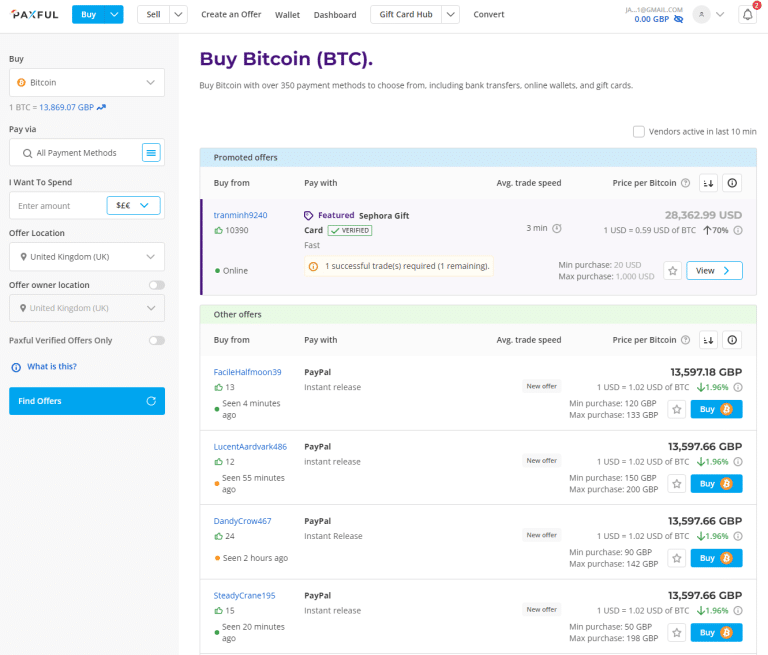 Paxful Review 2025: P2P Features, Fees, Payment Methods and Safety