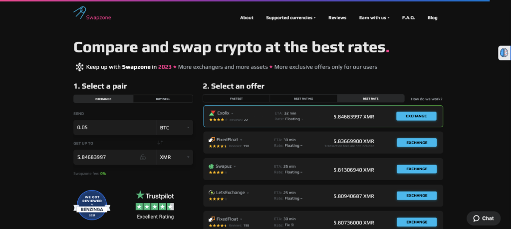 10 Best Crypto Swap Sites (2025) To Swap Crypto With Low Rates
