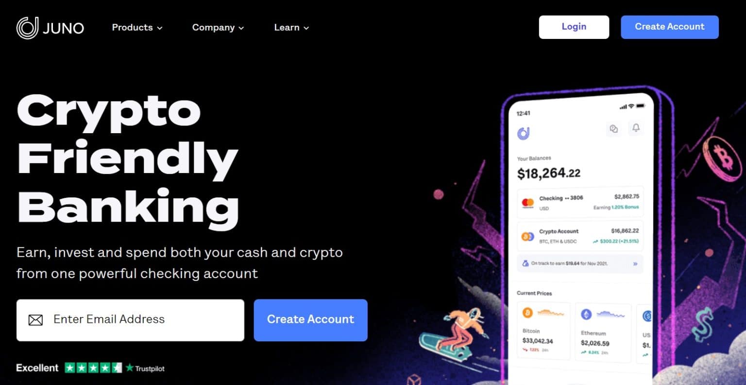 Juno Review 2025: Crypto Yield Rates, Features, Pros & Cons