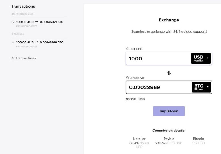 Paybis Review 2025: Features, Limits & Fees | Hedge With Crypto